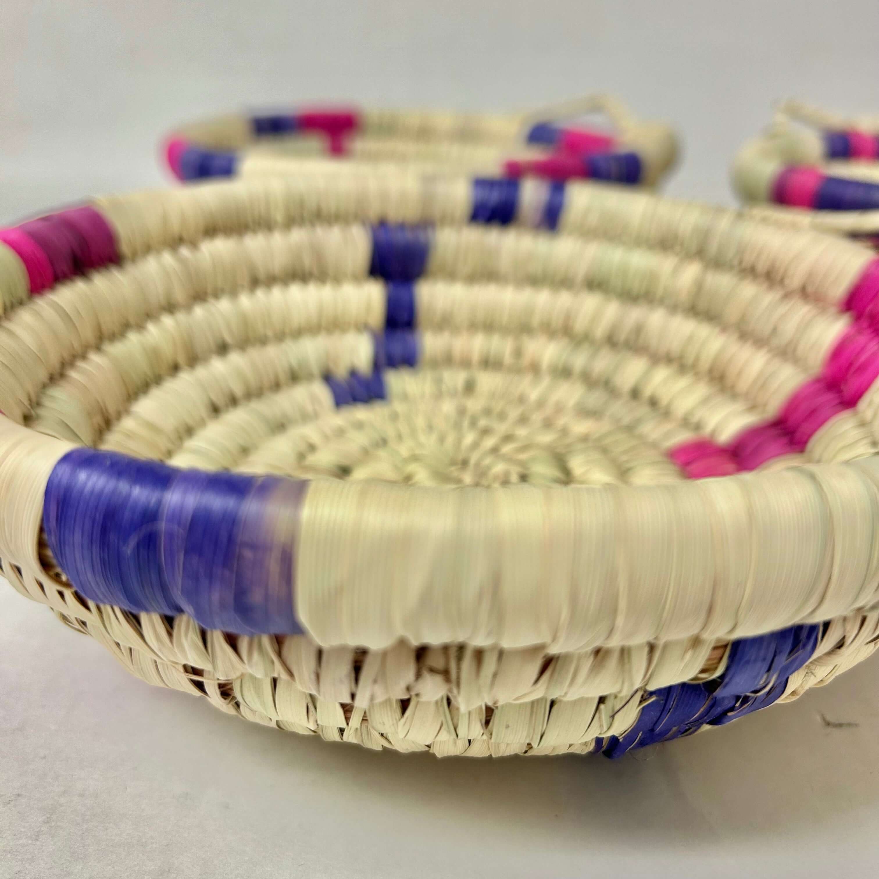 Handwoven Moroccan Baskets & Trays - Mashi Moosh