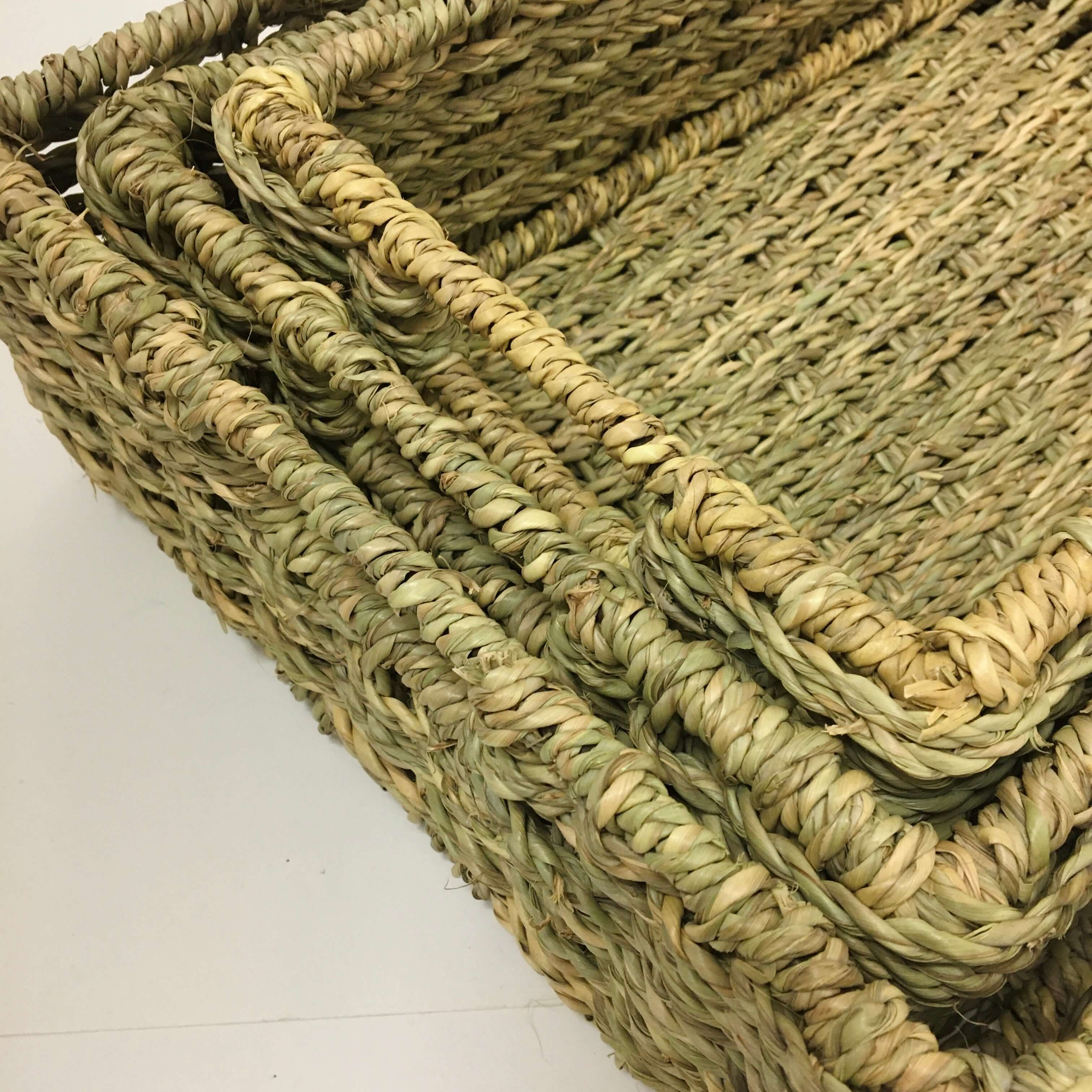 Handwoven Moroccan Baskets & Trays - Mashi Moosh